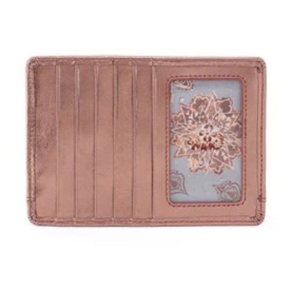 Bags | Nwt New Hobo Euro Slide Wallet Burnt Bronze Leather Retired Rare ...